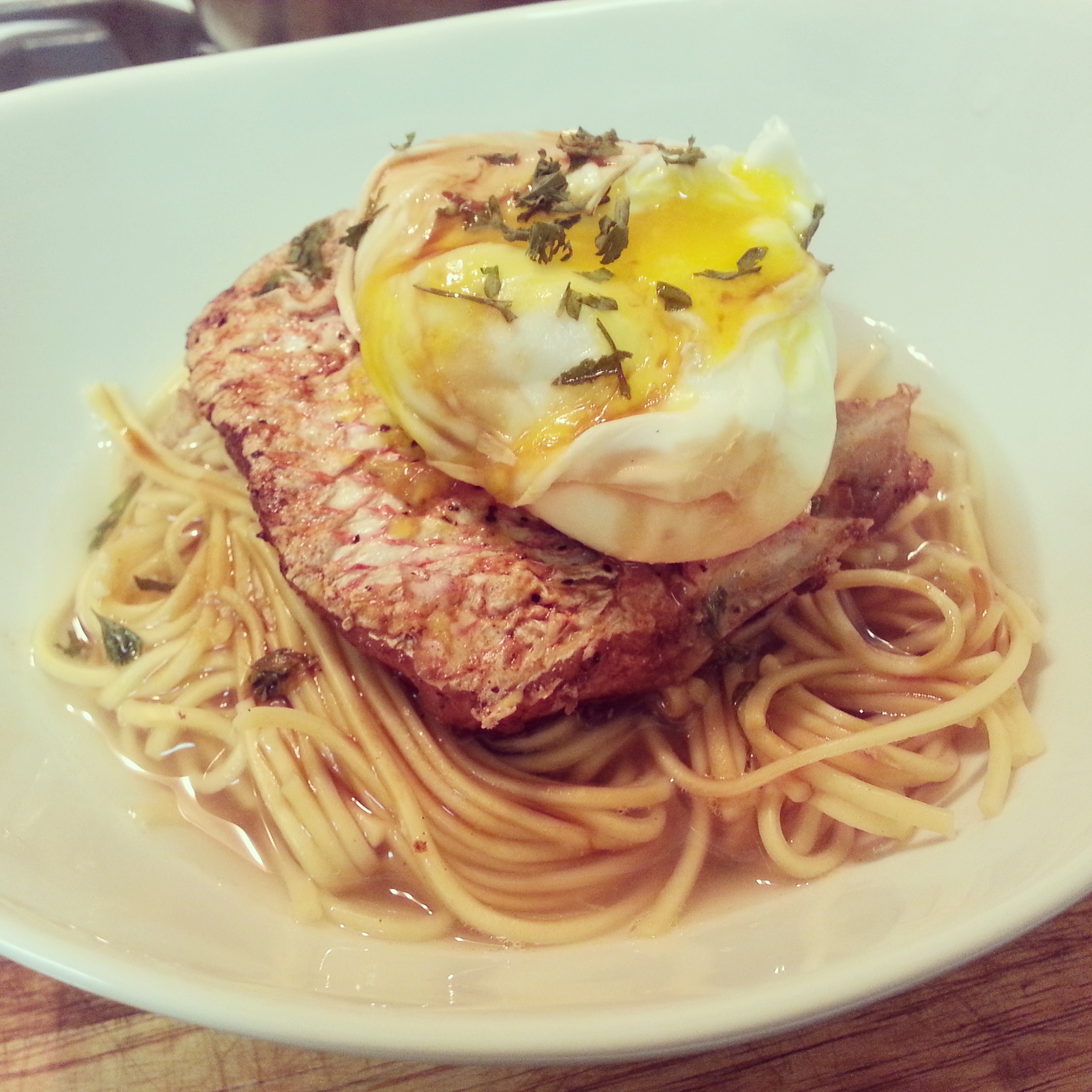 Red Snapper Ramen: Busy Season Dinners – The Errant Diner